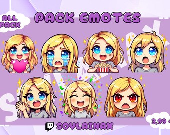 High Quality Emotes Pack: Gengar. Cute Chibi Style Emotes for Twitch ...