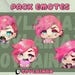 High Quality Emotes Pack: VI of Arcane & League of Legends (LOL). Cute ...