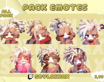 High Quality Emotes Pack: VI of Arcane & League of Legends (LOL). Cute ...