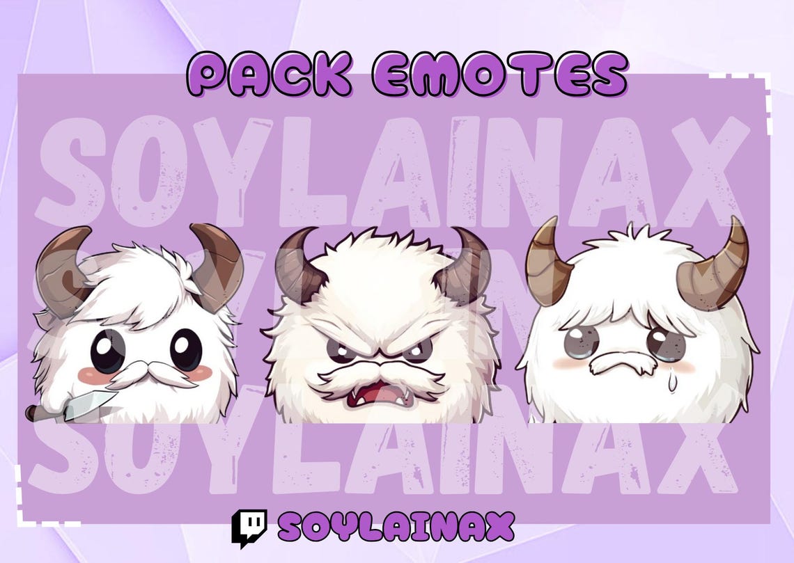 High Quality Emotes Pack: Poro of Arcane & League of Legends (LOL ...