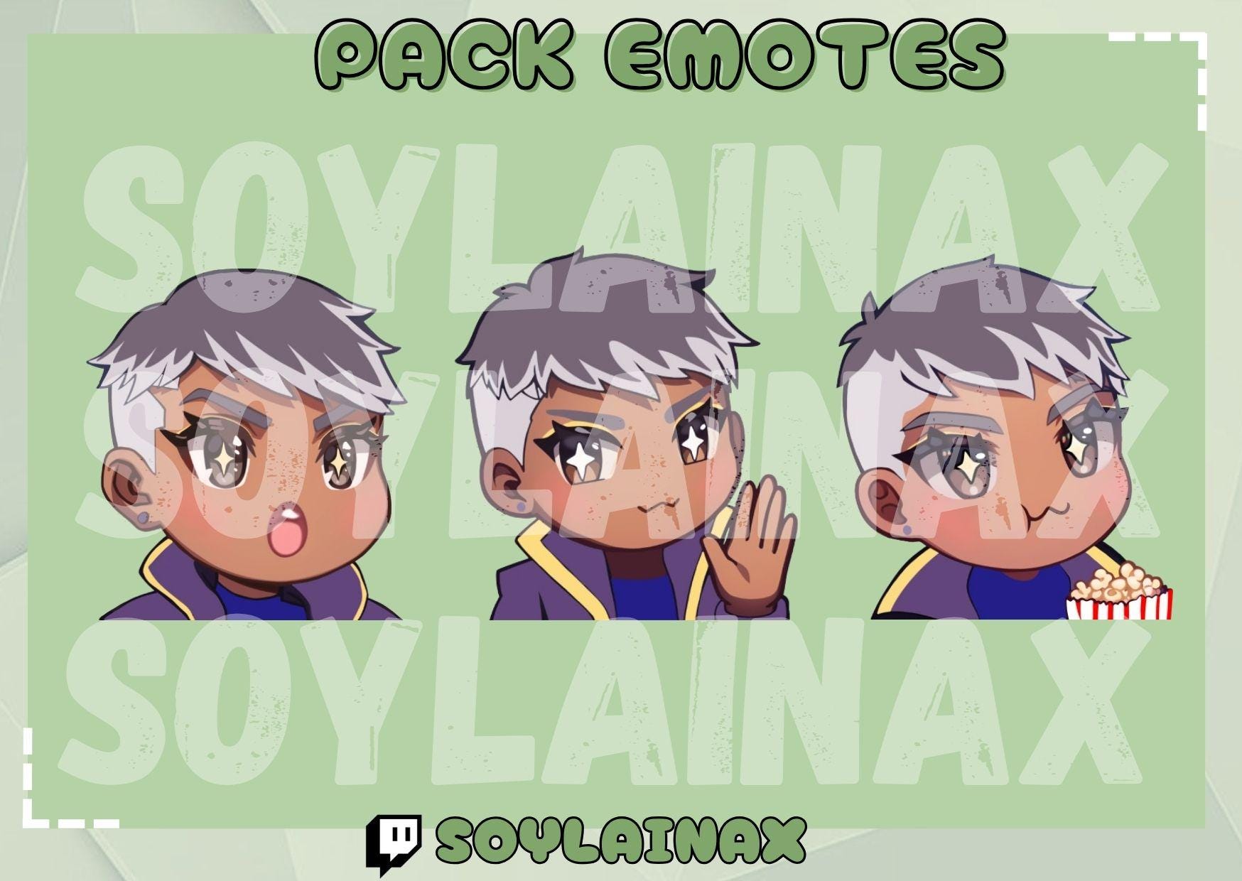Waylay Valorant Emotes Pack: Chibi Style for Twitch, Youtube, Discord ...