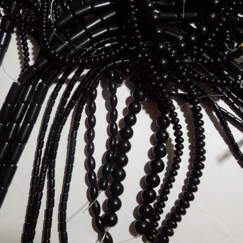 Jet Beads - Etsy