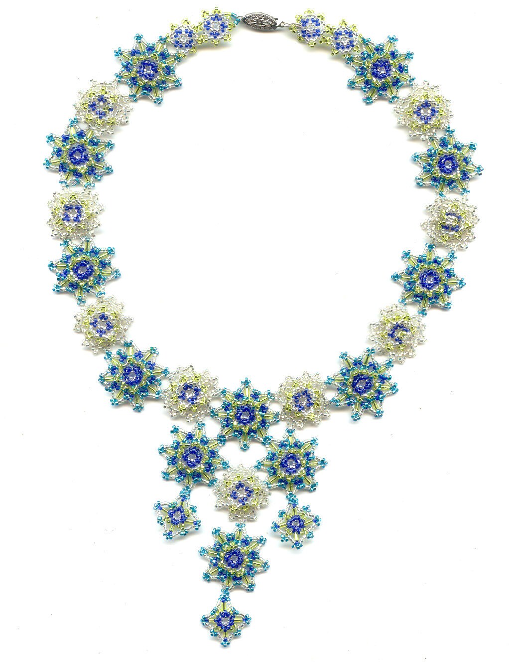 Tropical Lace Necklace Pattern Instant Download - Etsy
