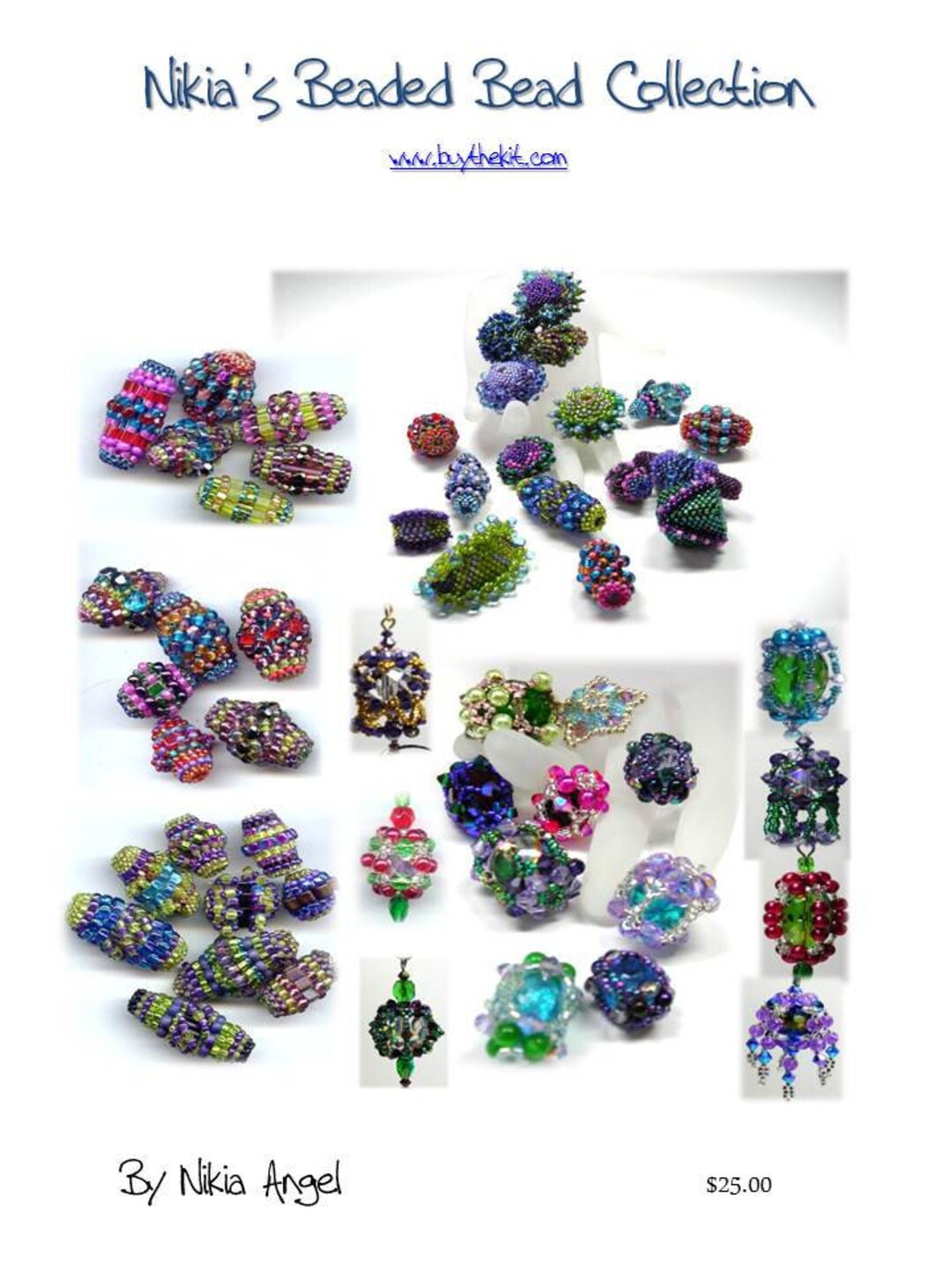 Nikia's Beaded Beaded Beads Collection Tutorial INSTANT DOWNLOAD - Etsy