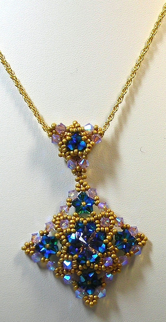 Crystal Stitching Night Shine Pendant Kit - Etsy