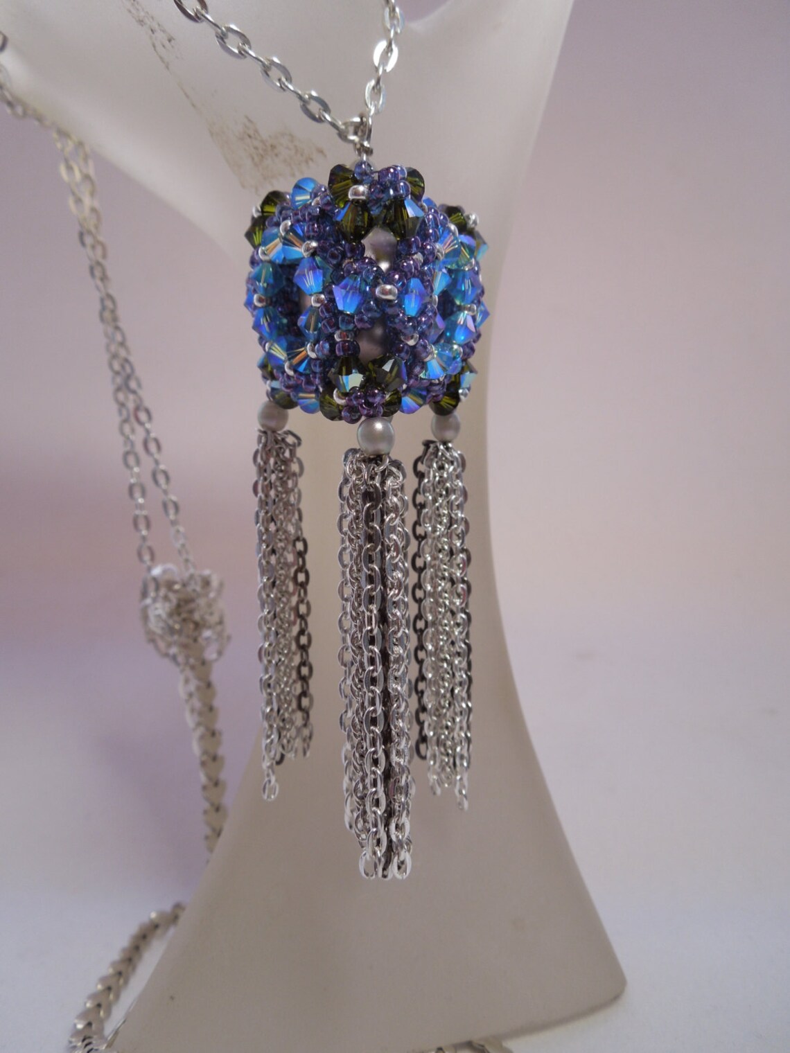 Crystal Fidget Tassel Pendant Kit - Etsy
