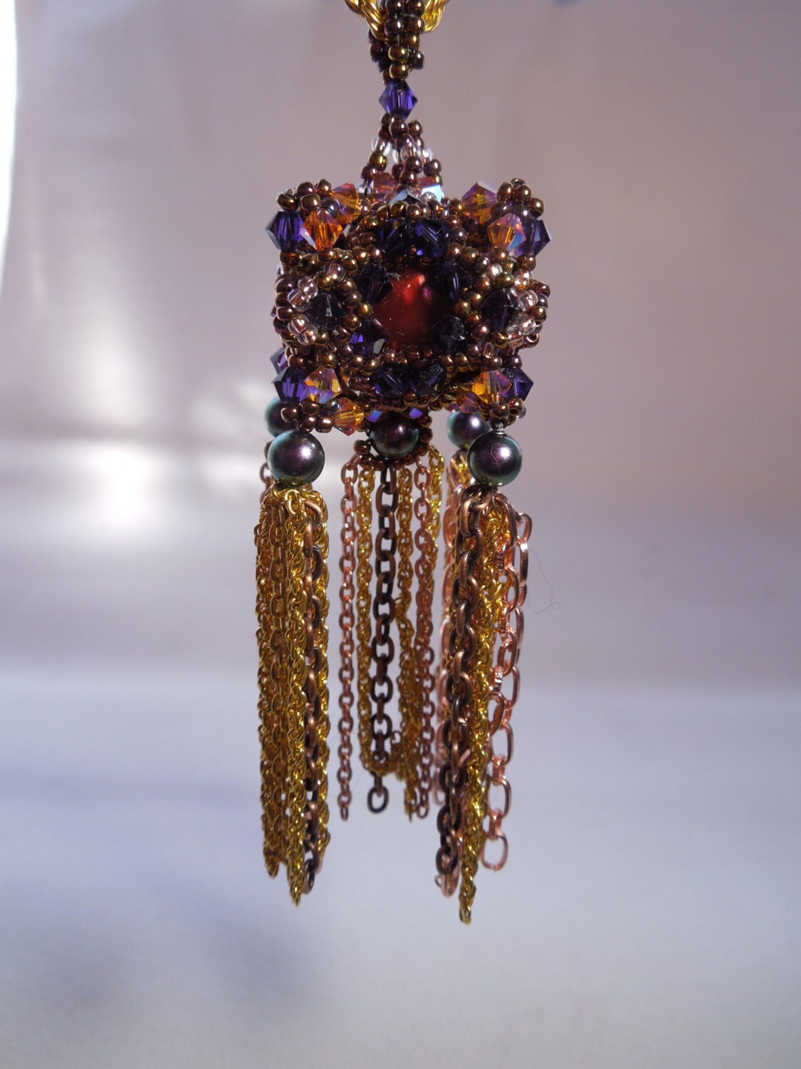 Crystal Fidget Tassel Pendant Kit - Etsy