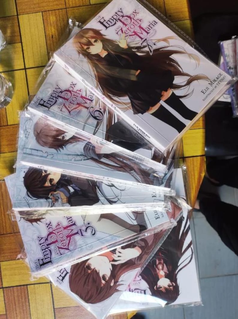 The Empty Box and Zeroth Maria (light Novel) Vol 1-7 English Version ...
