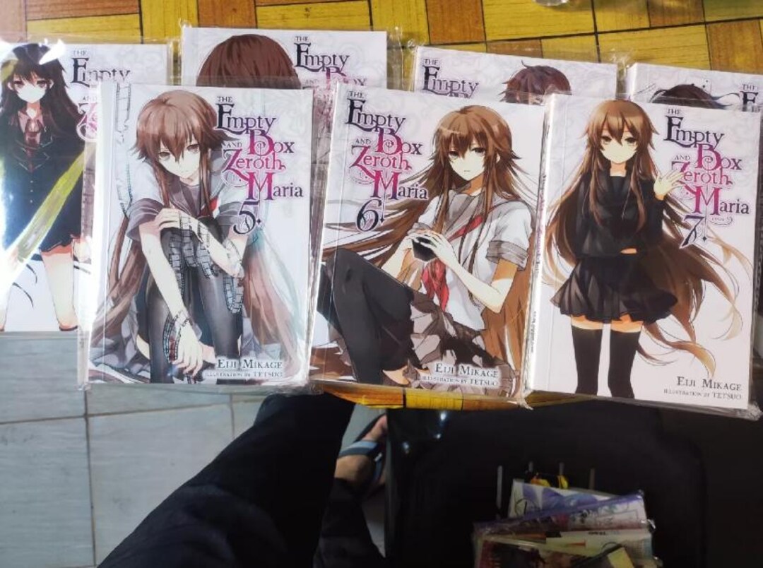 The Empty Box and Zeroth Maria (light Novel) Vol 1-7 English Version ...