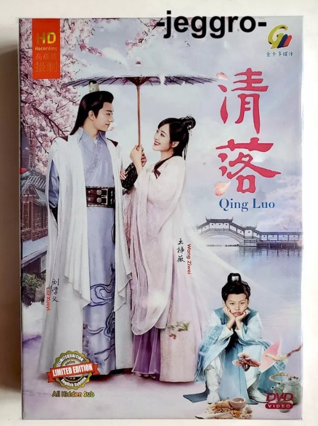 Chinese Drama DVD Qing Luo 清落 2021 Good English Subtitle All Region HD VERSION - Etsy
