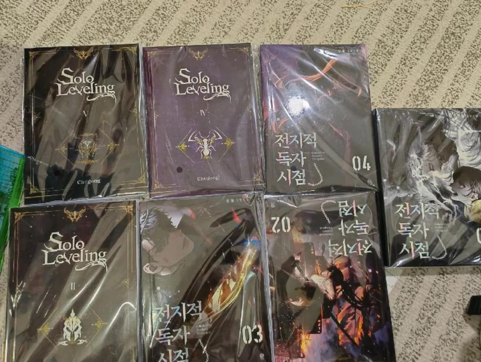 Solo Leveling (light Novel) Vol 1-8 English Version (full Set) Fast ...