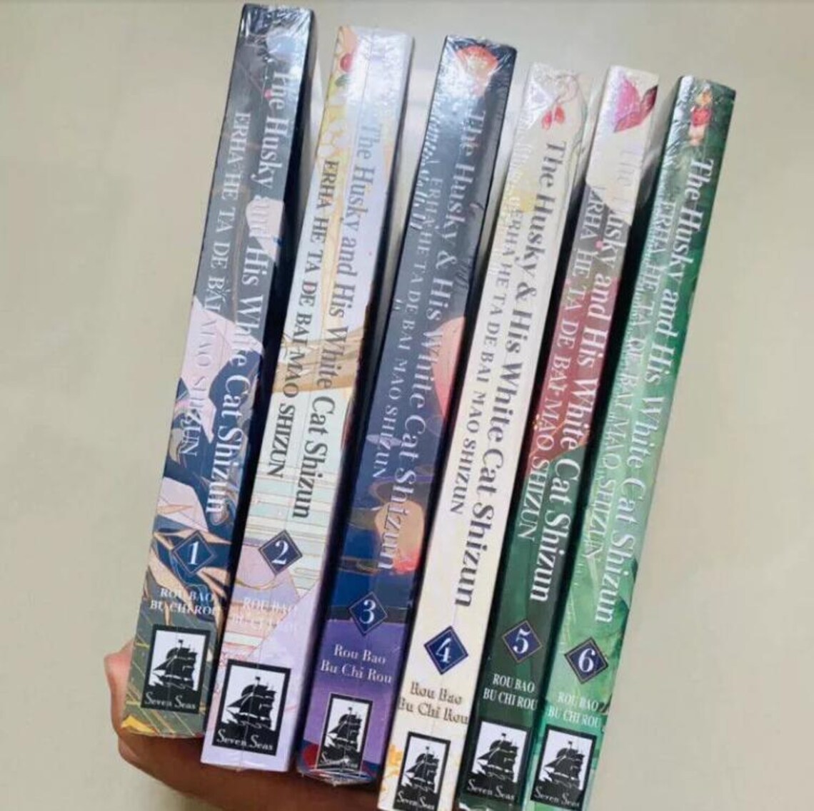 The Husky & His White Cat Shizun Volume 1-6 Light Novel English Version ...