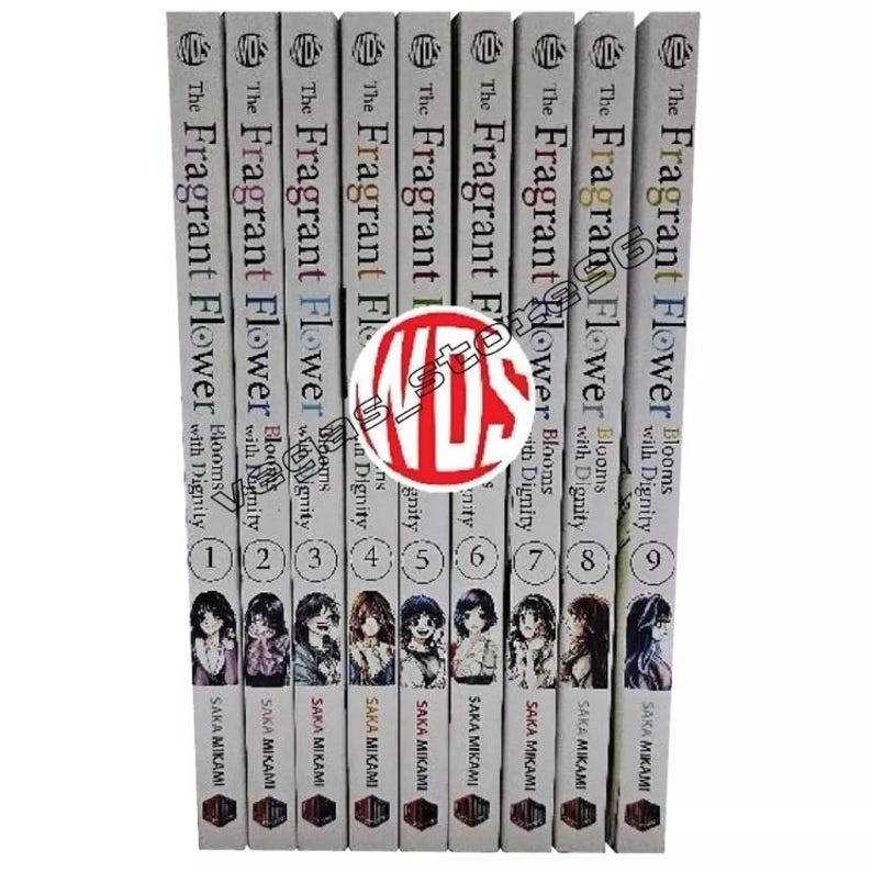 The Fragrant Flower Blooms With Dignity Manga English Comic Vol 1-9 ...