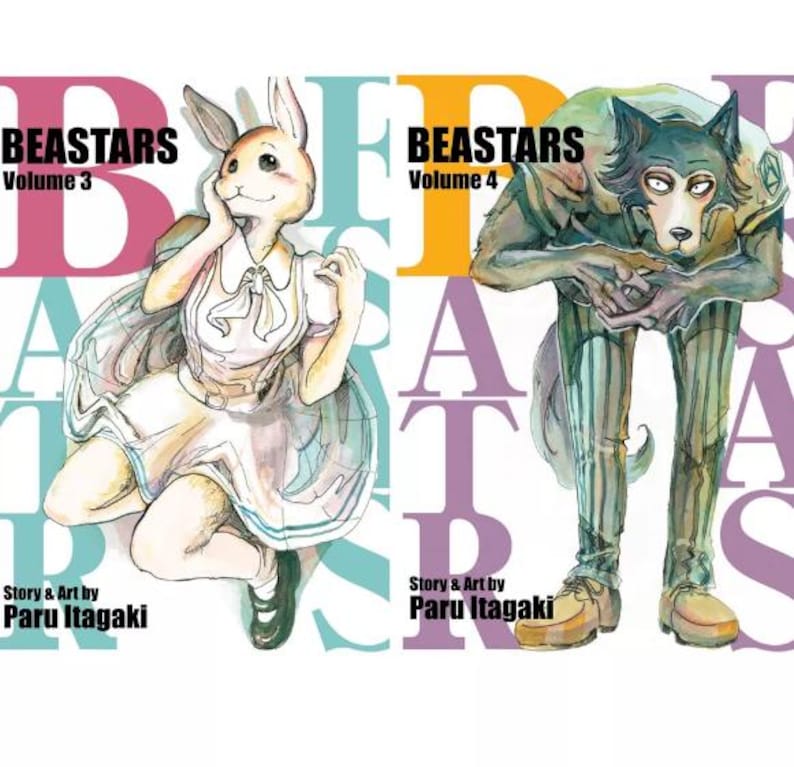 Beastars Manga Vol 1-22 English Comic Books by Paru Itagaki Full Set English Version Comic (NEW ...