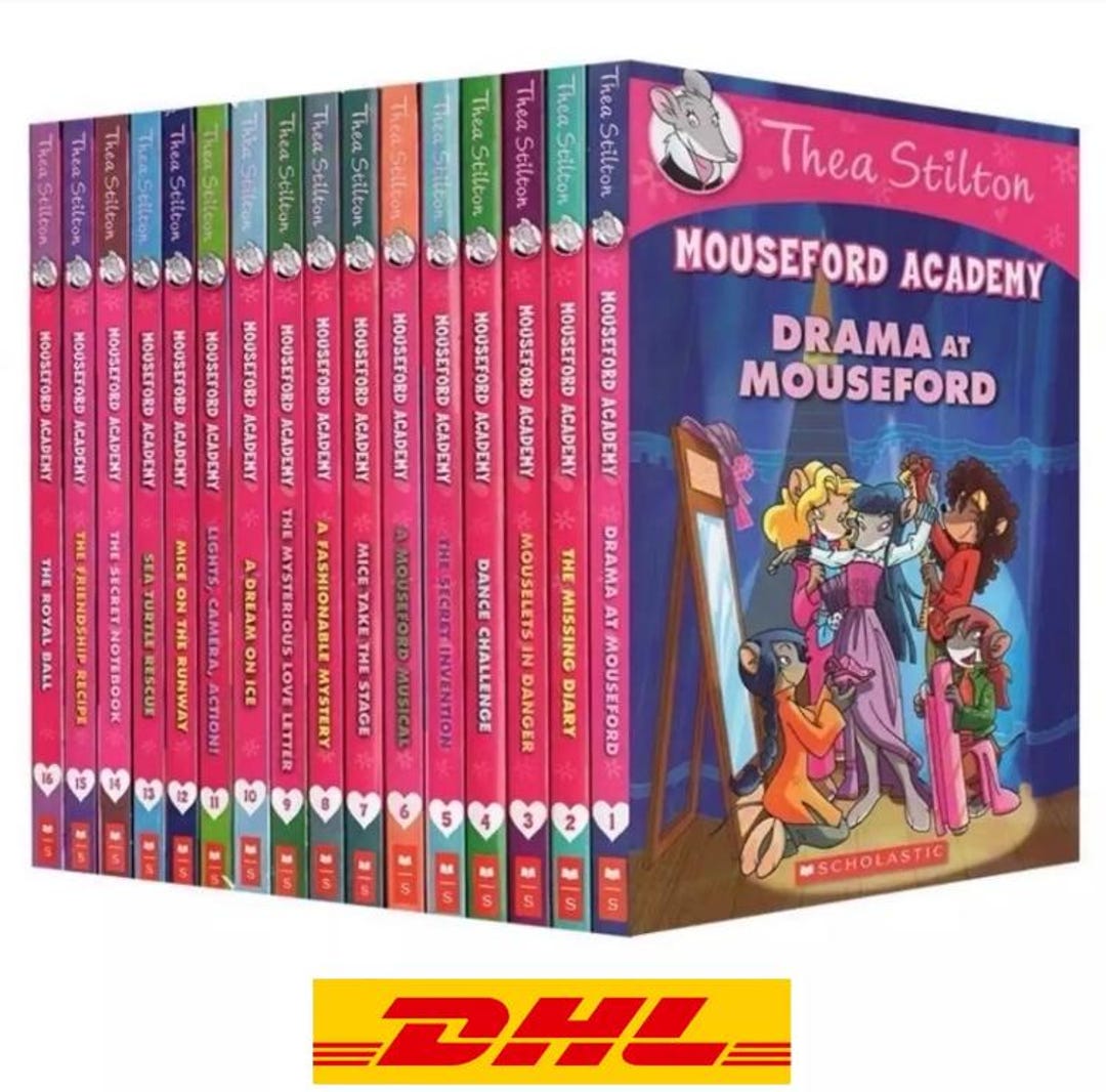 Thea Stilton Mouseford Academy 16 Books Complete Set English Version ...