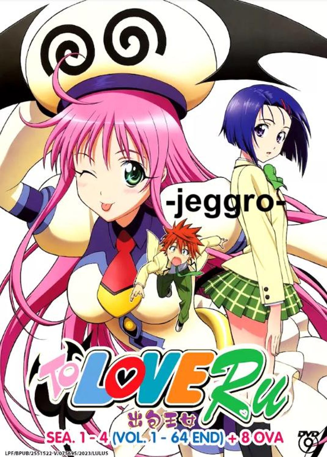 Anime DVD to Love-ru / to Love Ru Complete Season 1-4 + 8 OVA English ...