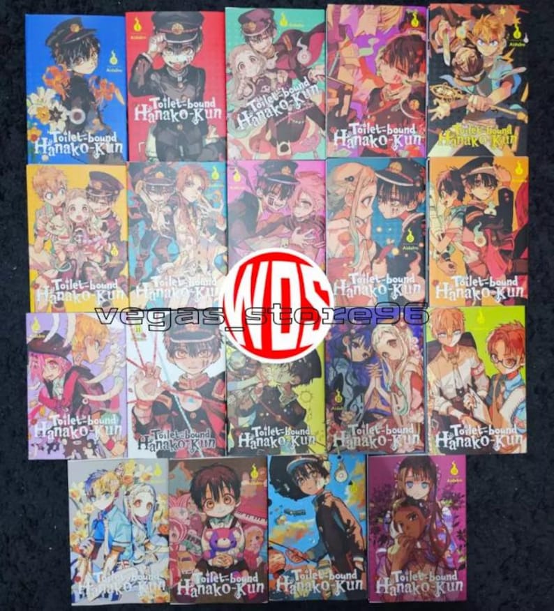 Toilet Bound Hanako Kun Manga English Comic Books New Full Set Vol 0-21 ...