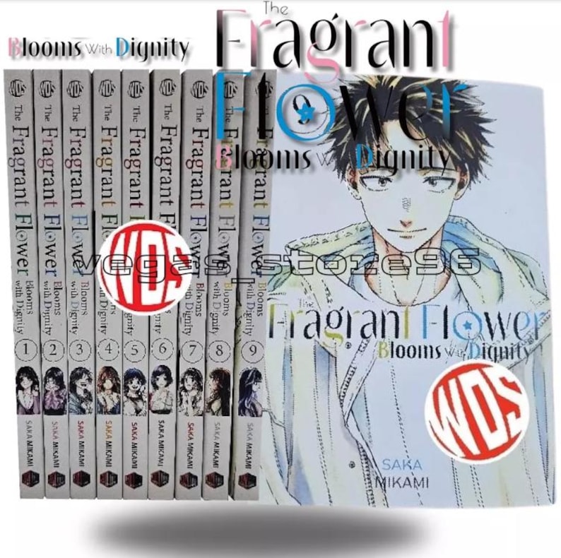 The Fragrant Flower Blooms With Dignity Manga English Comic Vol 1-9 ...
