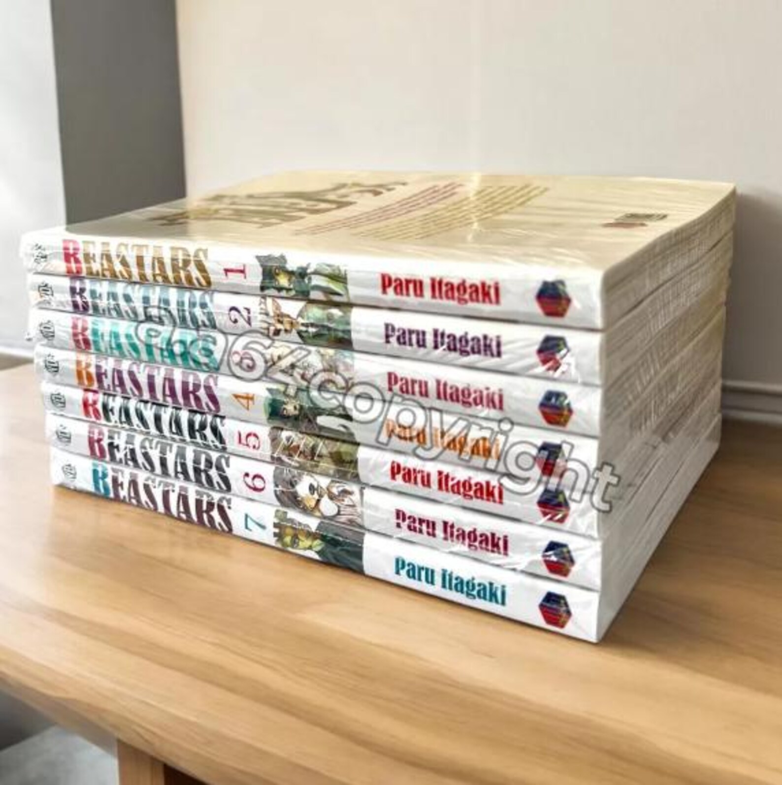 Beastars Manga Vol 1-22 English Comic Books by Paru Itagaki Full Set ...