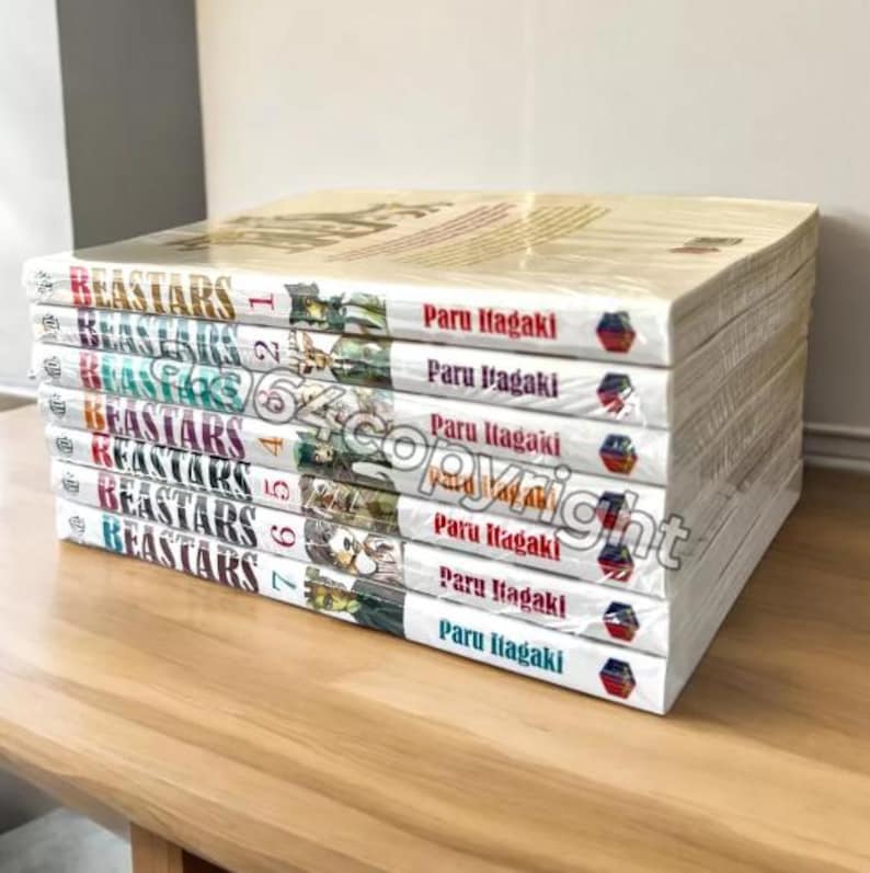 Beastars Manga Vol 1-22 English Comic Books by Paru Itagaki Full Set English Version Comic (NEW ...