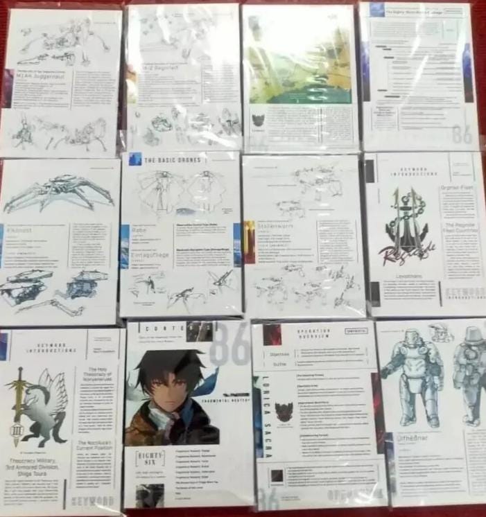 86 Light Novel Full Set Vol. 1-12 English Version (NEW) Fast Shipping ...