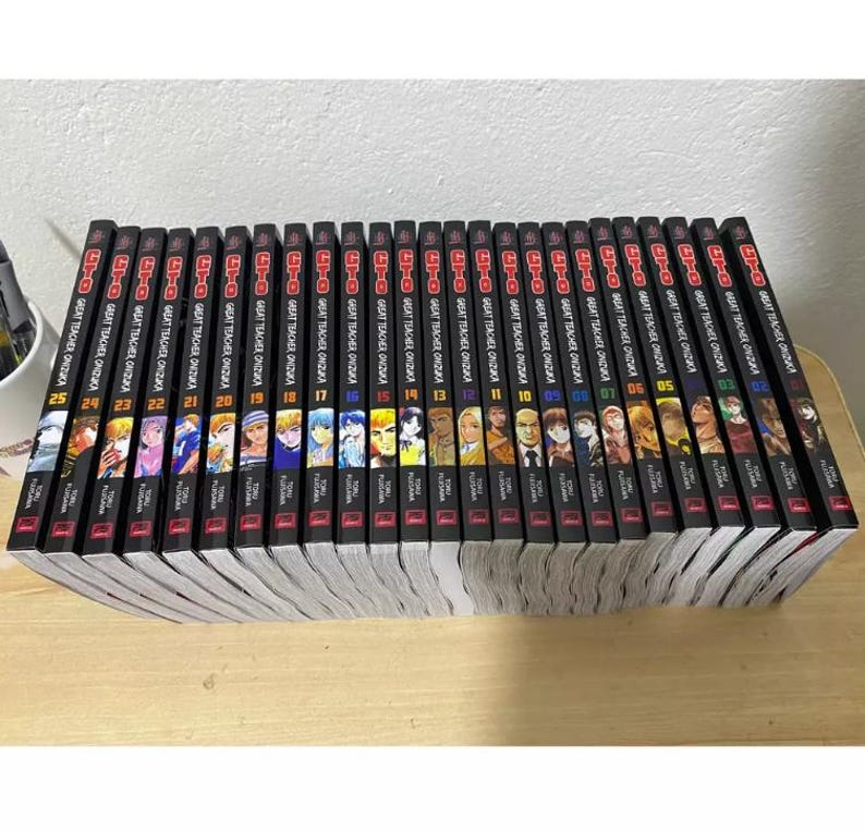 Great Teacher Onizuka GTO Manga Complete Set Volume 1-25 English ...