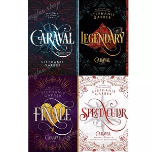A Caraval Novel English Book Series 1-4 by Stephanie Garber Full Set Novel (NEW) Fast Shipping ...