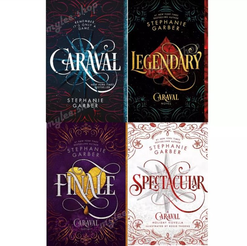 A Caraval Novel English Book Series 1-4 by Stephanie Garber Full Set ...