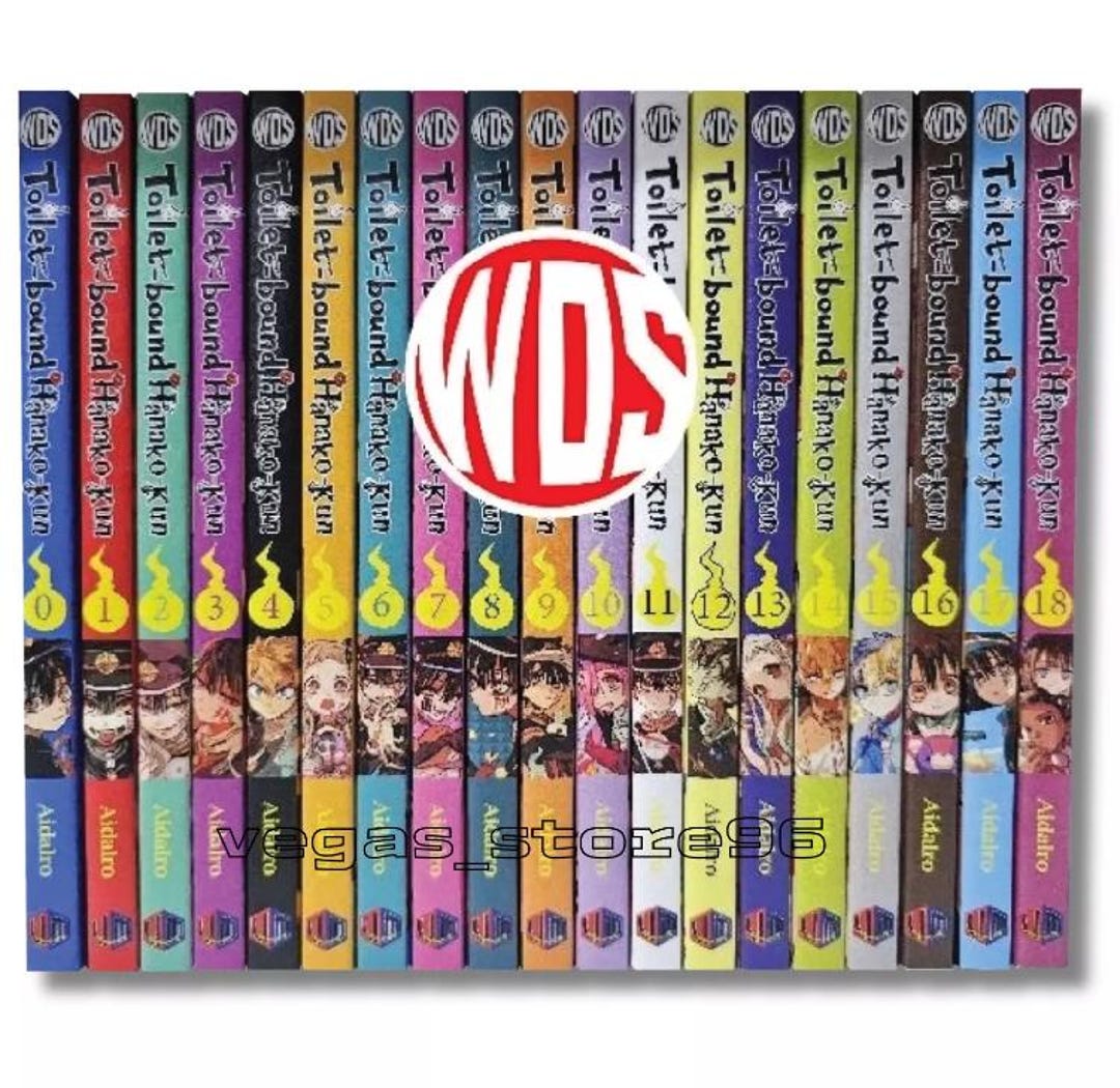 Toilet Bound Hanako Kun Manga English Comic Books New Full Set Vol 0-18 ...