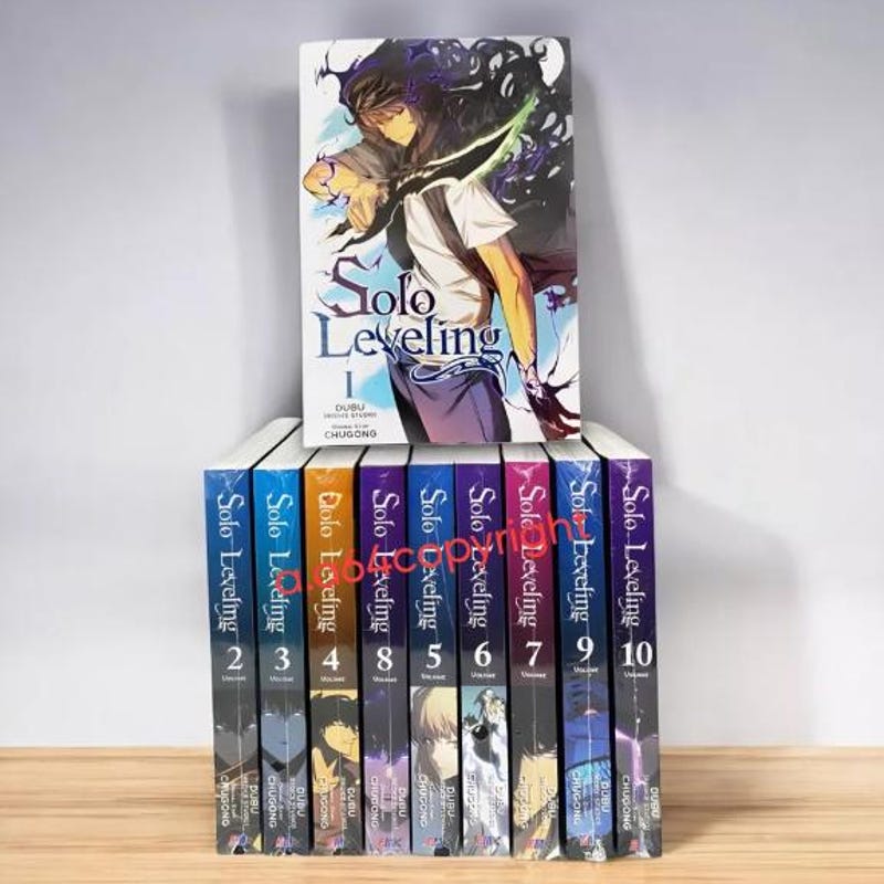Solo Leveling Full Manga Set - Etsy