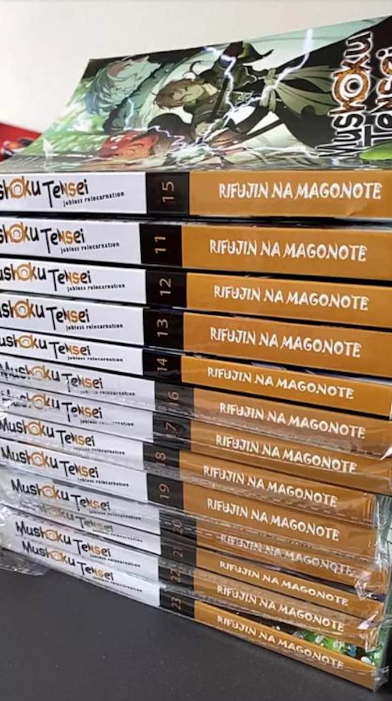 Mushoku Tensei: Jobless Reincarnation (light Novel) Vol 1-26 English ...