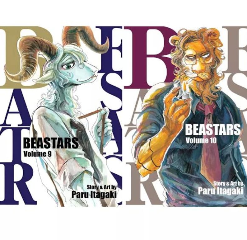Beastars Manga Vol 1-22 English Comic Books by Paru Itagaki Full Set ...