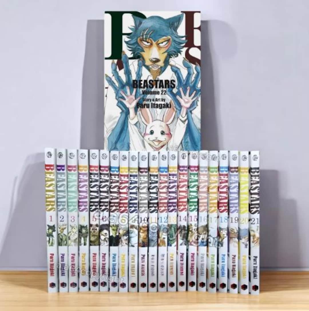 Beastars Manga Vol 1-22 English Comic Books by Paru Itagaki Full Set English Version Comic (NEW ...