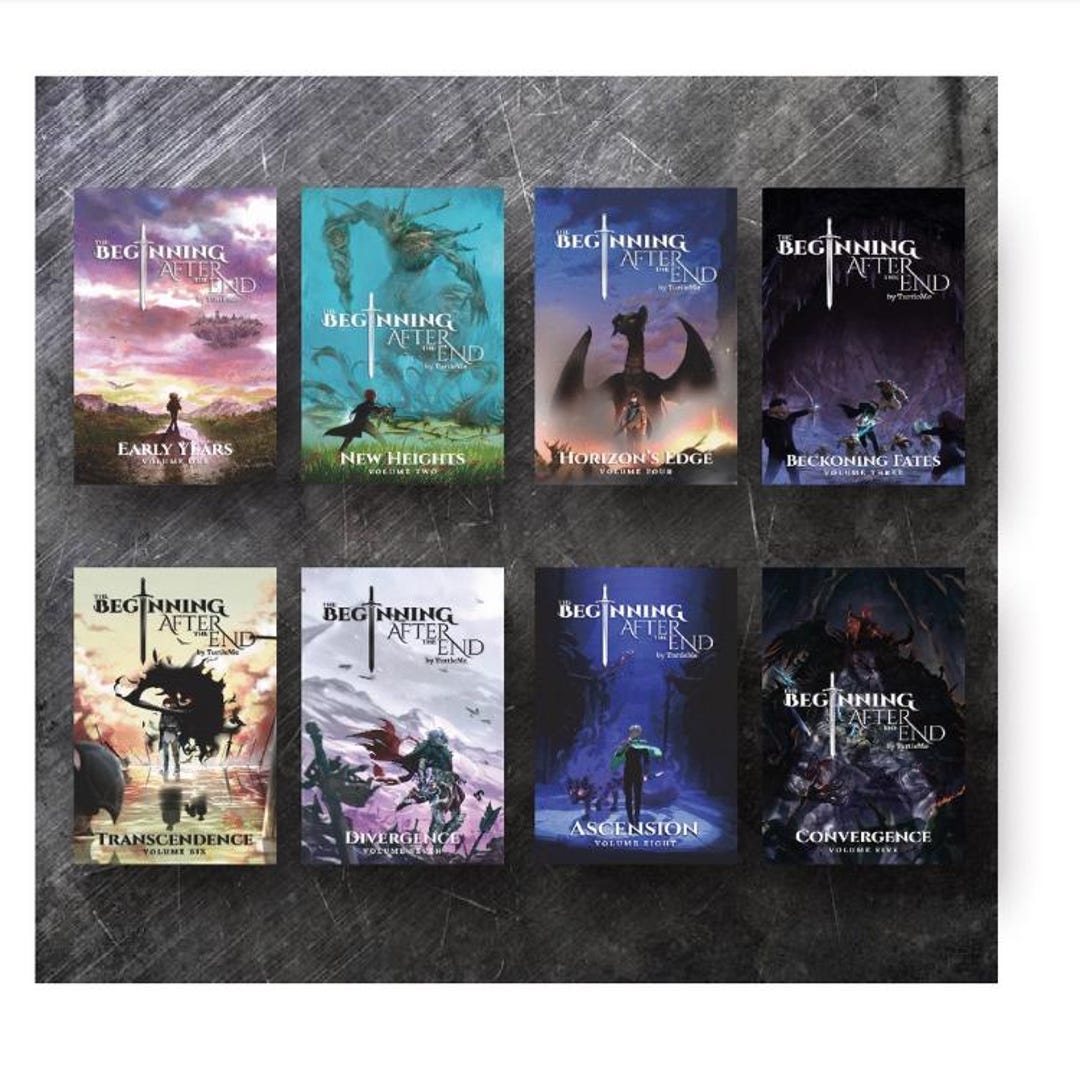 The Beginning After the End Light Novel Full Set Vol. 1-11 English ...