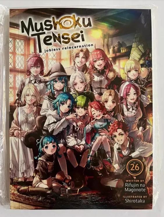 Mushoku Tensei: Jobless Reincarnation (light Novel) Vol 1-26 English Version Fast Shipping - Etsy