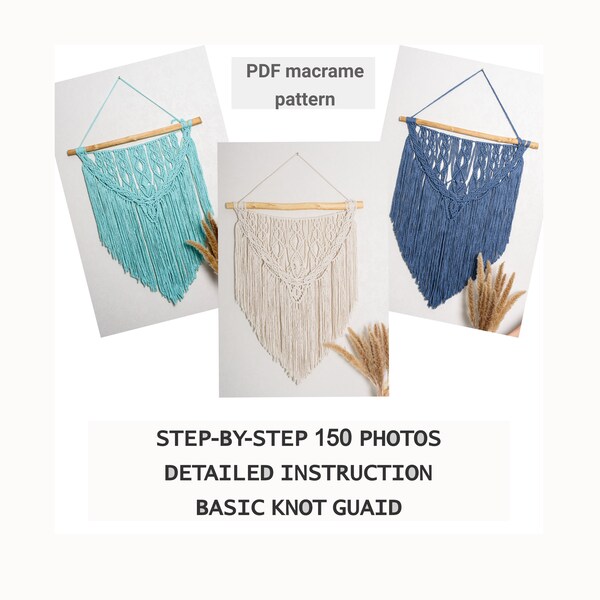 Macrame Tutorial - Etsy