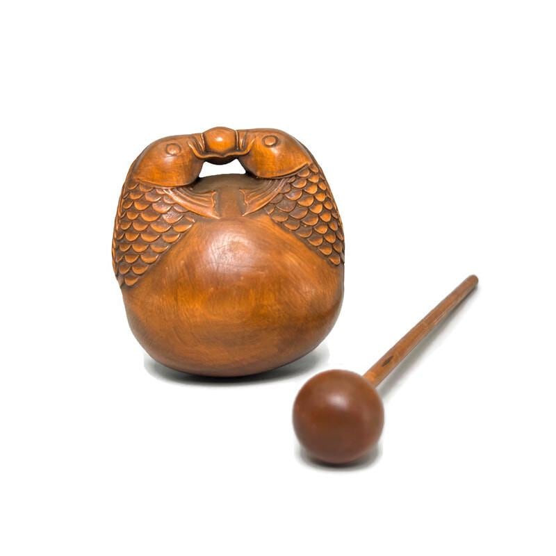 Wooden Fish Music Instrument - Etsy