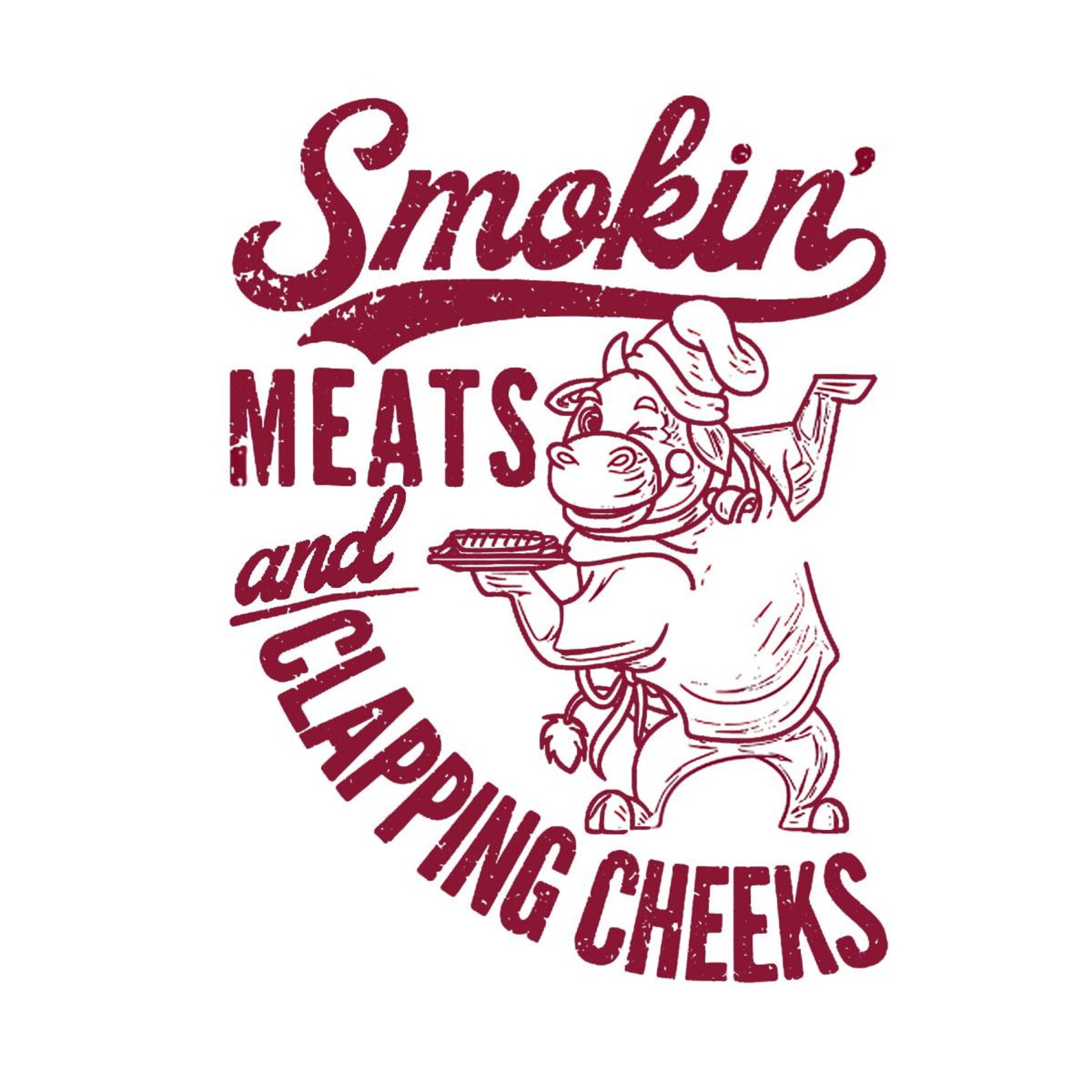 Smoking Meats, Clapping Cheeks Png, Digital Download, File Png - Etsy