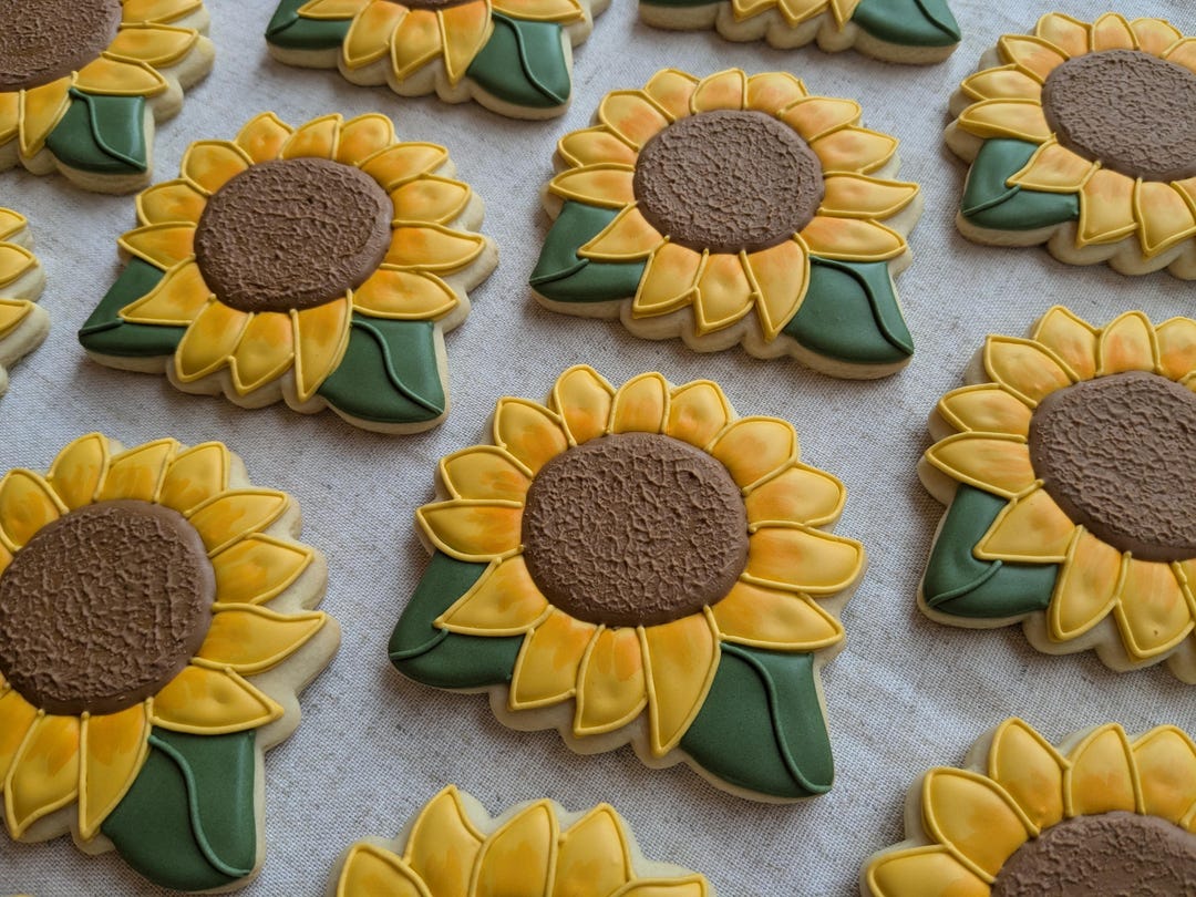 Sunflower Cookie Cutter - Etsy