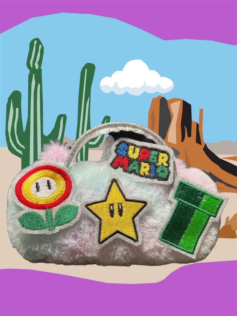 Super Mario Characters Patches 2" - Etsy