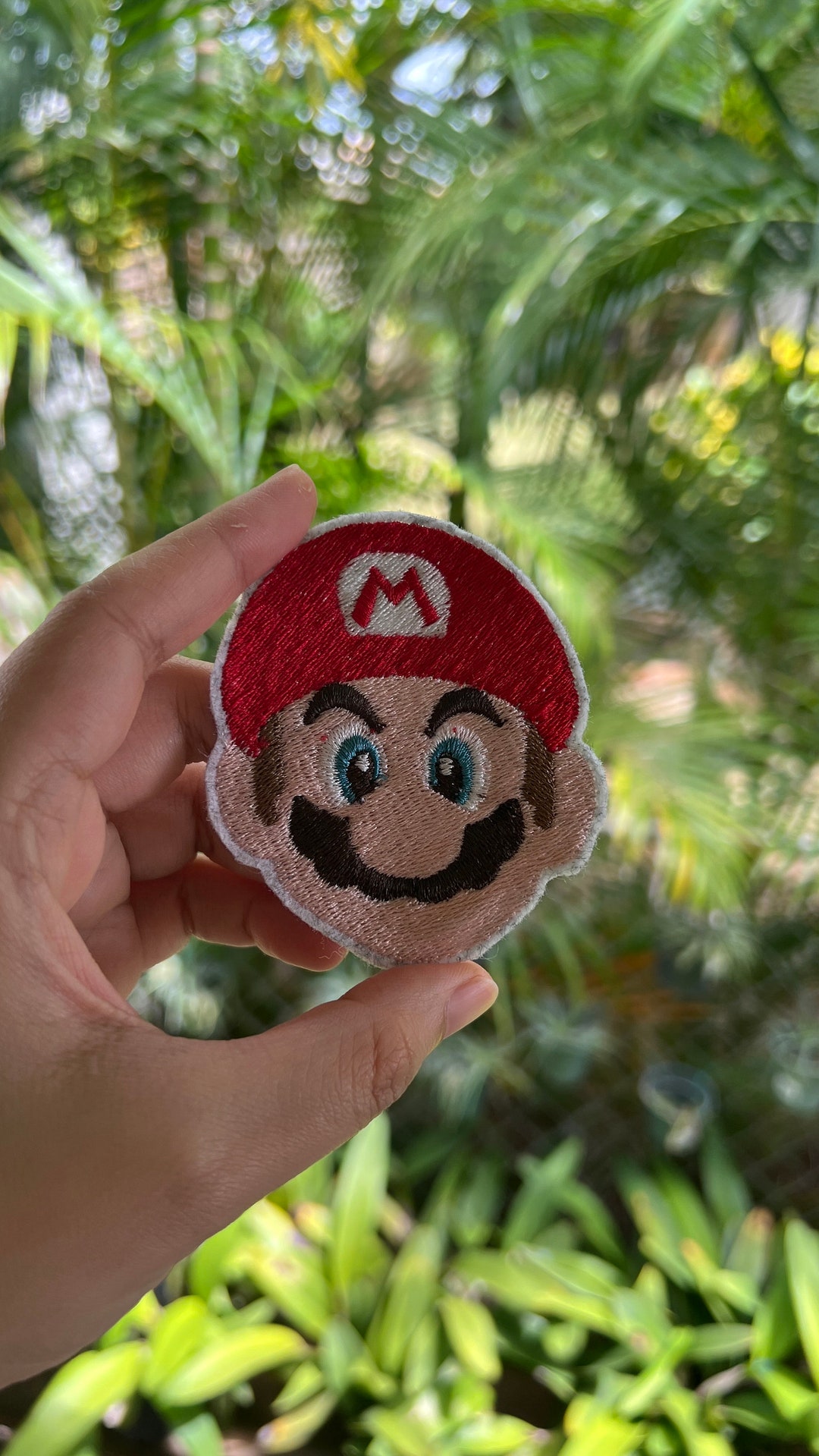 Super Mario Embroidery Iron on or Sew On - Etsy