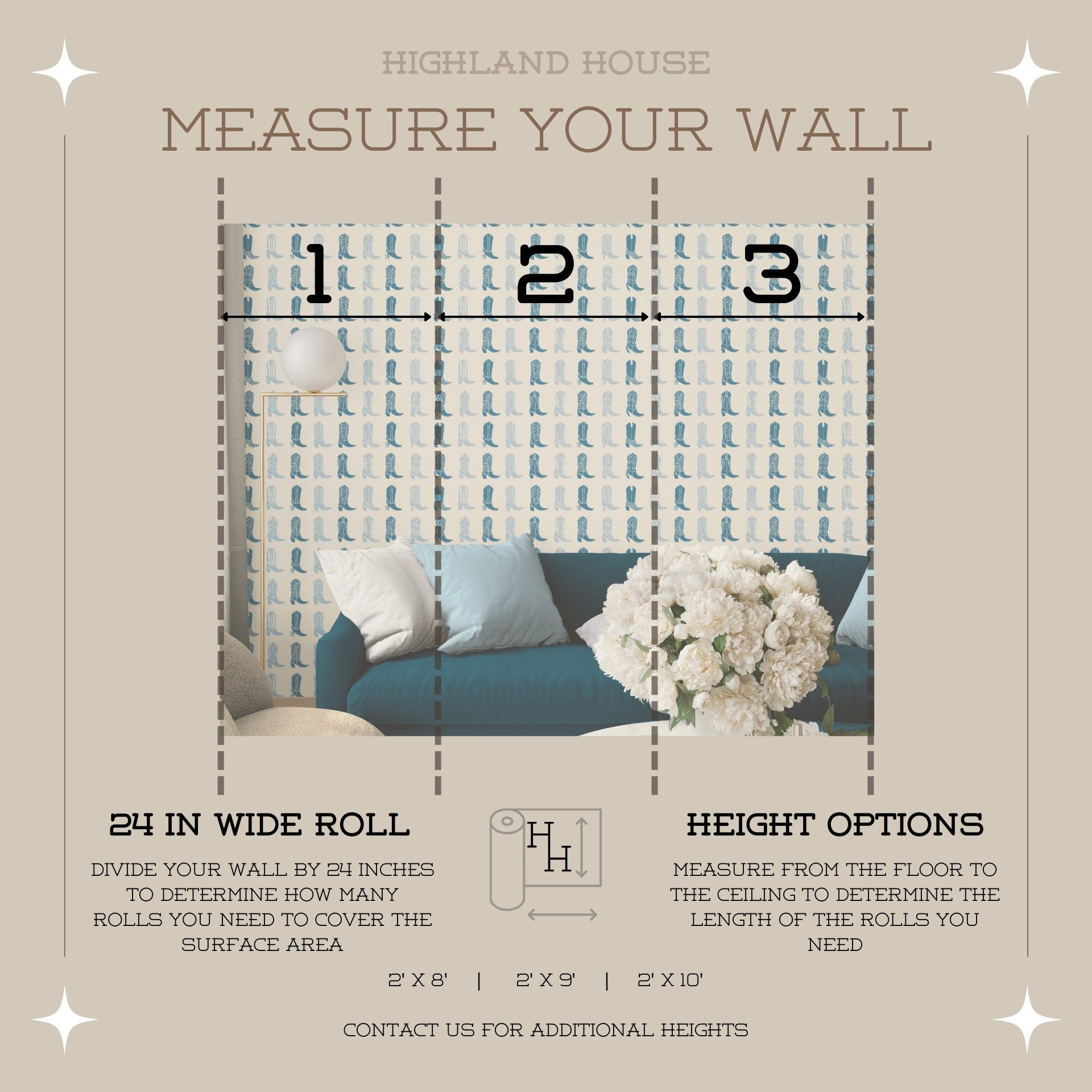 Cowgirl Boots Wallpaper: Brown Neutral Western Vintage Print | Western ...