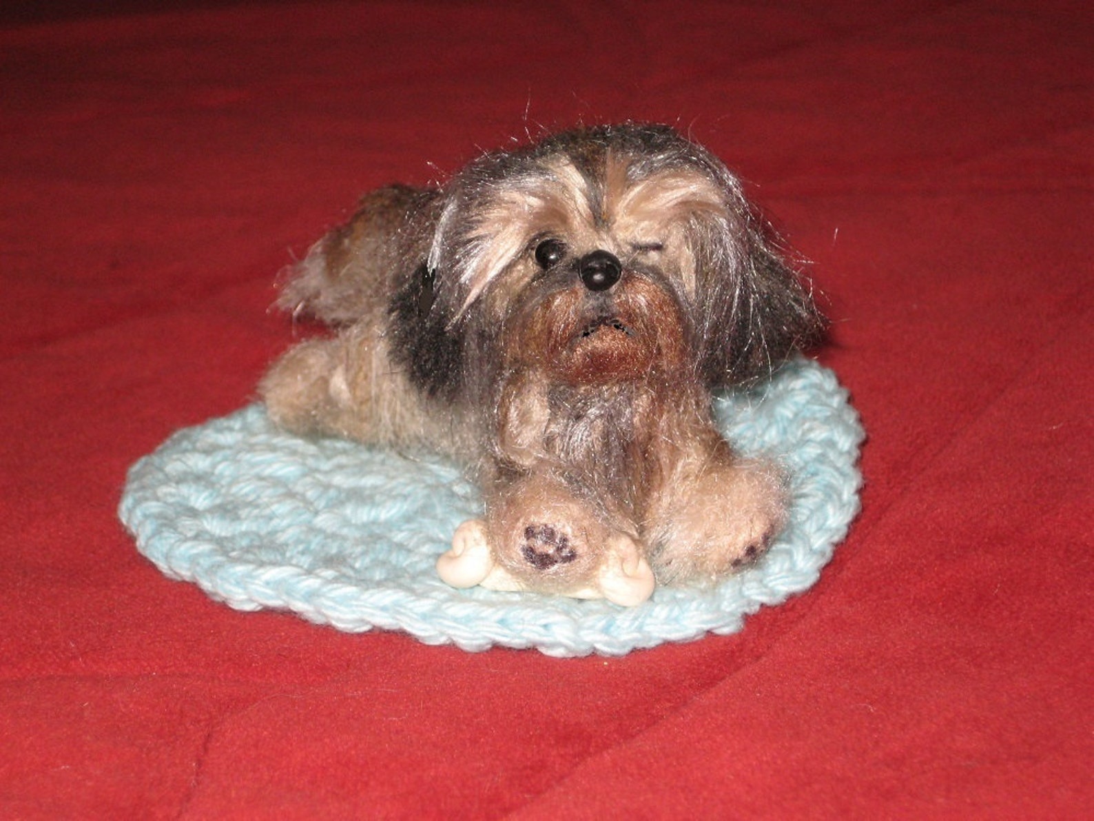 Custom Pet Portrait / Felted Miniature Sculpture of your pet | Etsy