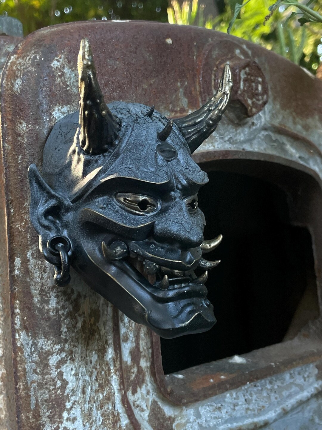 Hannya, Demon Magnet, Japanese Mask, Traditional Art, Oni, Mask Demon ...