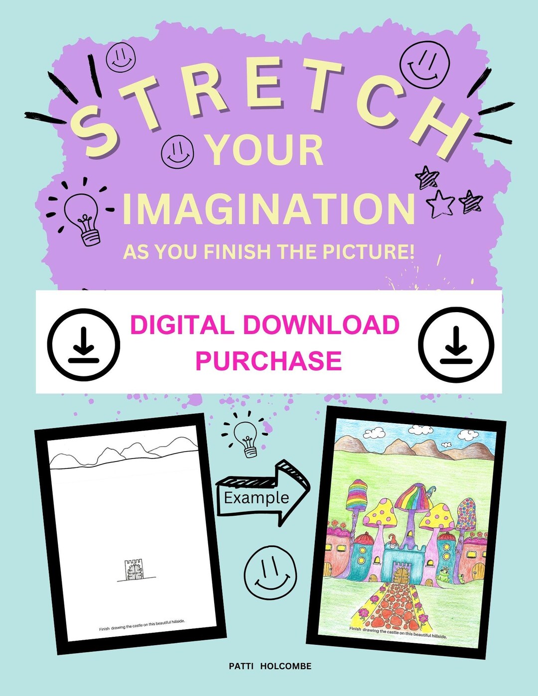 Stretch Your Imagination Drawing Prompts for Children and Adults ...