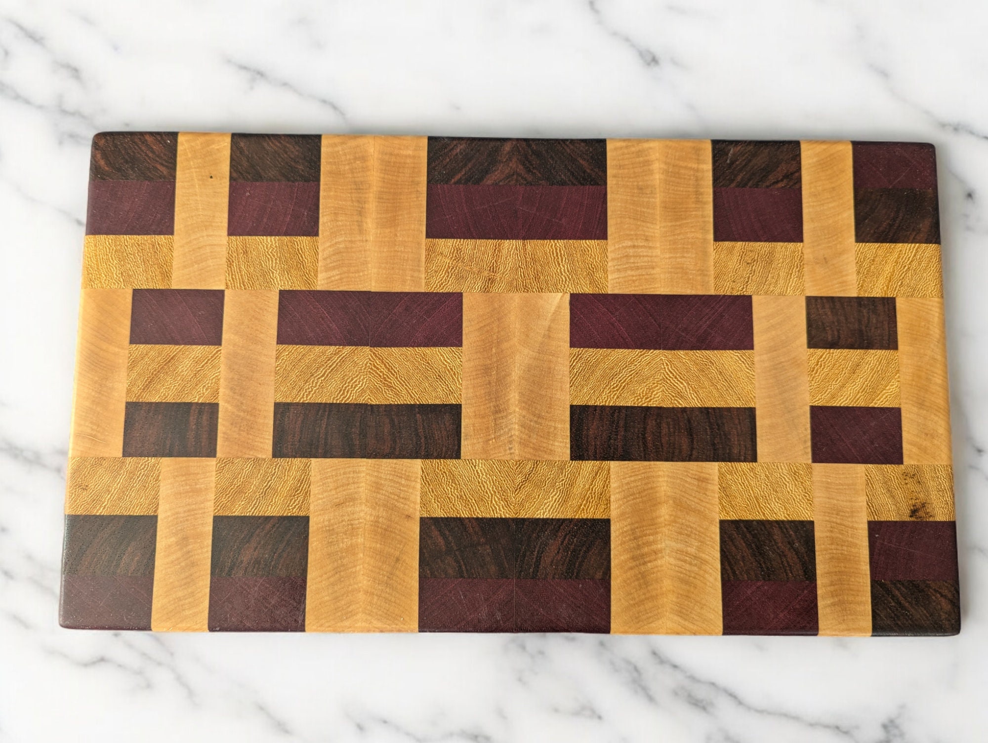 Handmade Exotic Wood Cutting Board - Etsy