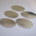 LARGE Oval Aluminum Blank Tag 2" Wide - Double Hole - Qty 10 - Etsy