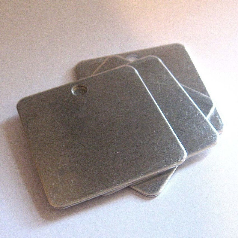Qty 5 LARGE Blank Aluminum Engraving or Stamping Plates Tags - Etsy