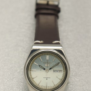 80's Vintage Seiko 5 Automatic Movement Cal. 6309 Japan Made Men's ...