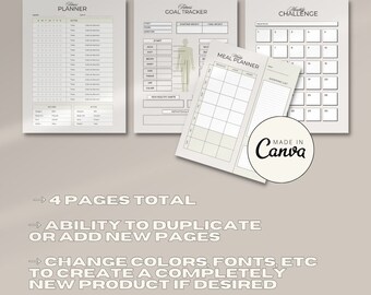 Fitness Planner | Fitness Goals, Challenges, Workout Routines, Progress ...